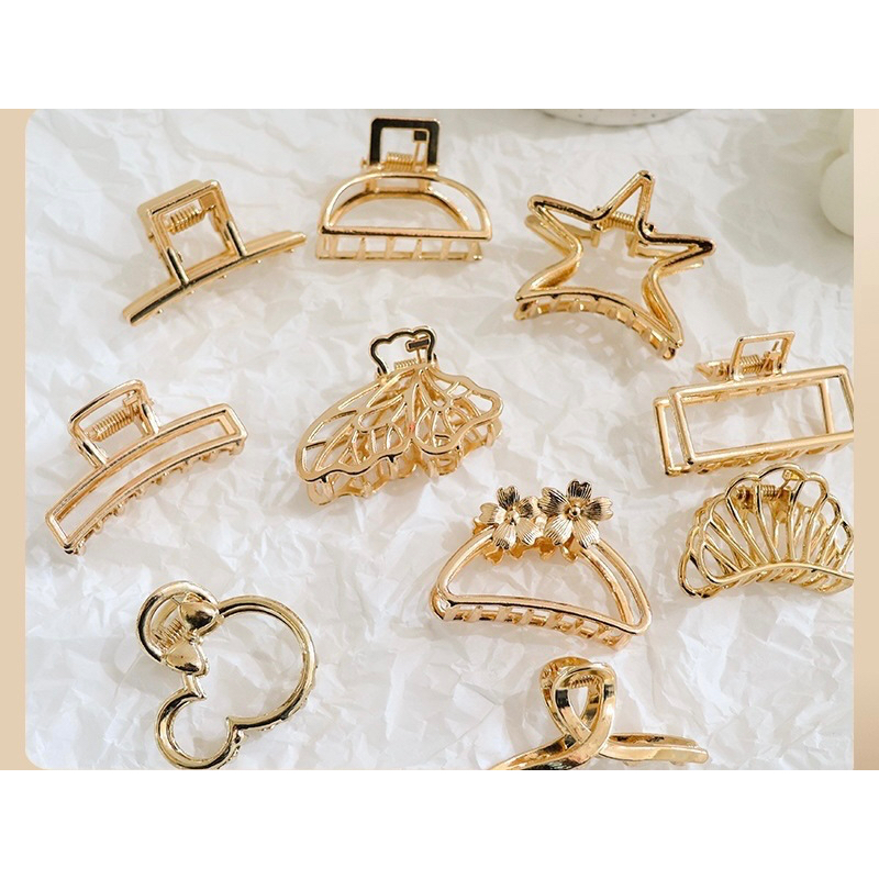 Jual Jepit Rambut Besi Kecil Model Cakar Aksesoris Rambut Wanita ...