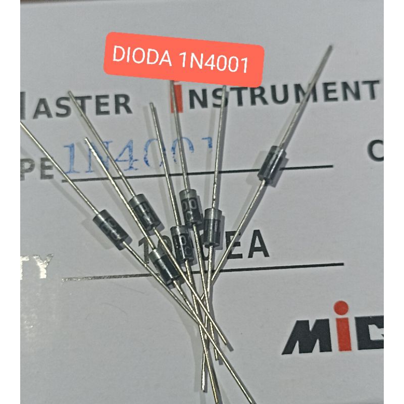 Jual 10BUAH DIODA 1N4001 1AMPERE DIODE 1A 1N 4001 MIC | Shopee Indonesia