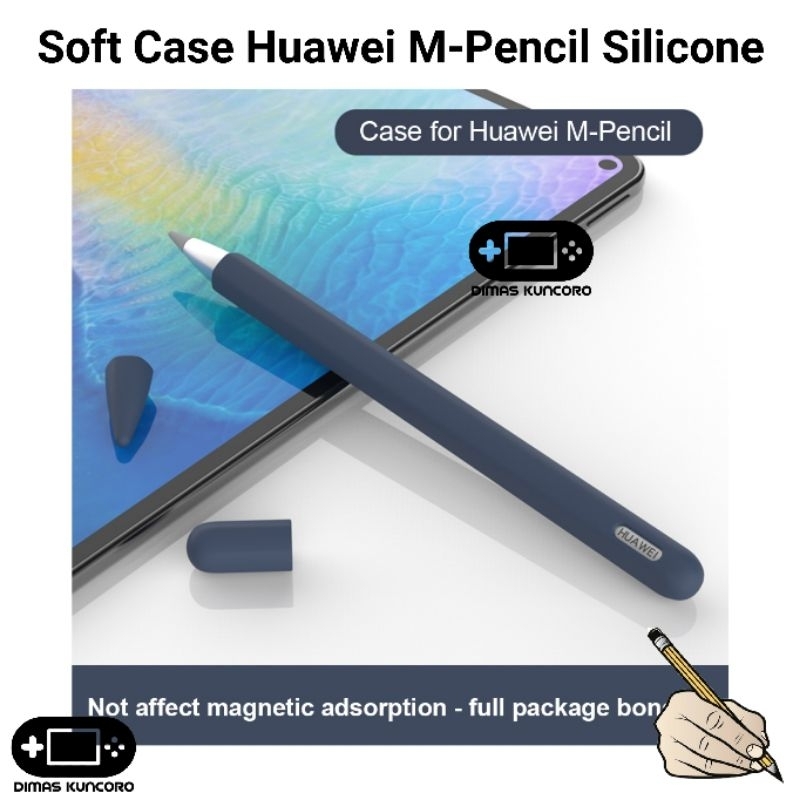 Jual Soft Case Huawei M-Pencil silicone silikon gen 1 2 3 stylus casing ...