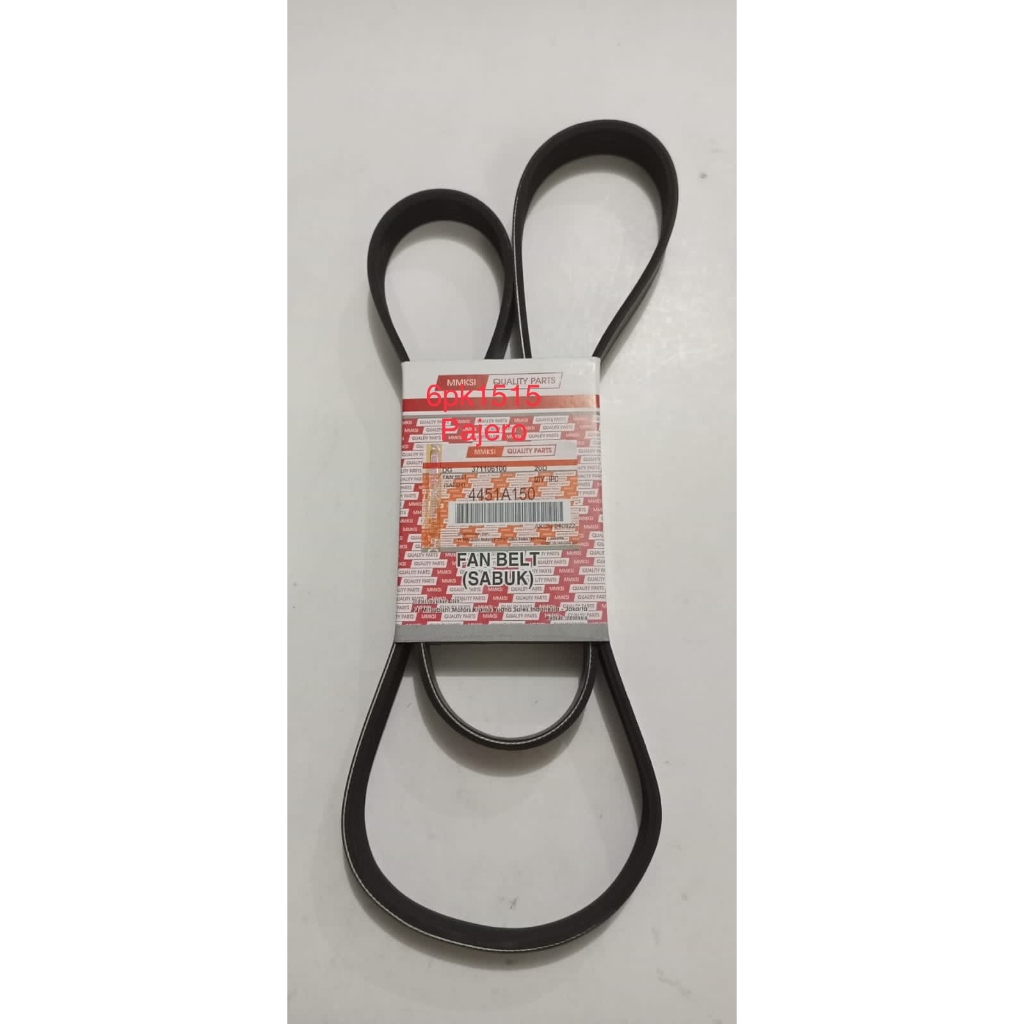 Jual Fan belt van belt v belt rib belt tali kipas 6pk 1515 pajero sport | Shopee Indonesia