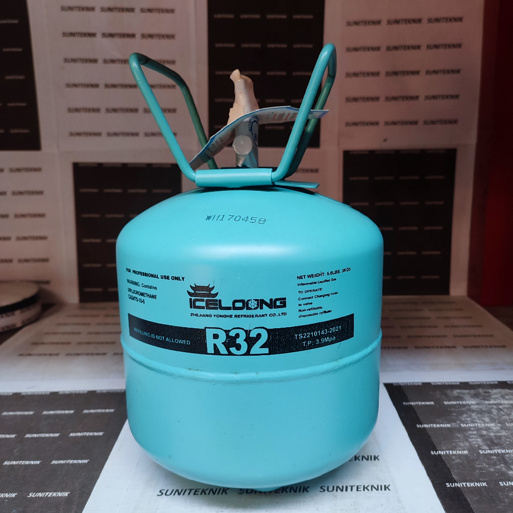 Jual freon r32 3kg ICELOONG - FREON 32 ICELOONG 3KG - ICELOONG 32 3KG ...
