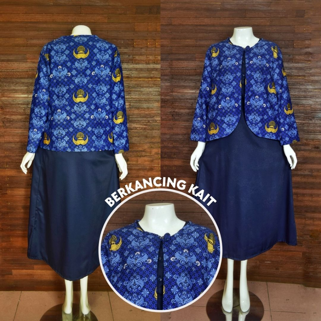 Jual BAJU BUMIL KORPRI BUSUI FRIENDLY| BLEZER KORPRI BUMIL| SET BAJU ...