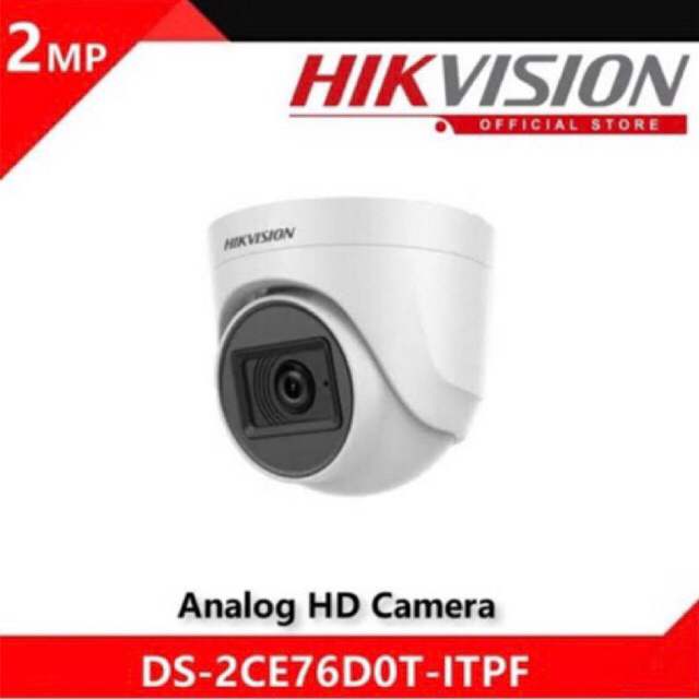 Jual CCTV HIKVISION DS-2CE76D0T-ITPF 2MP ( Indoor ) | Shopee Indonesia