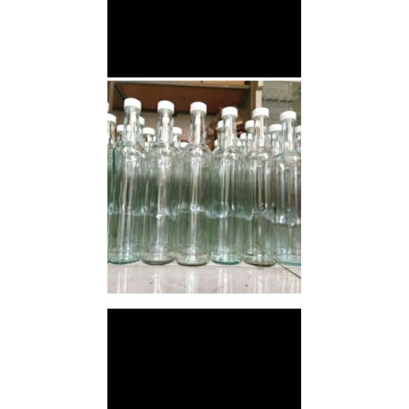 Jual botol marjan#botol kaca bening#botol madu#botol 460 ml#botol bekas ...
