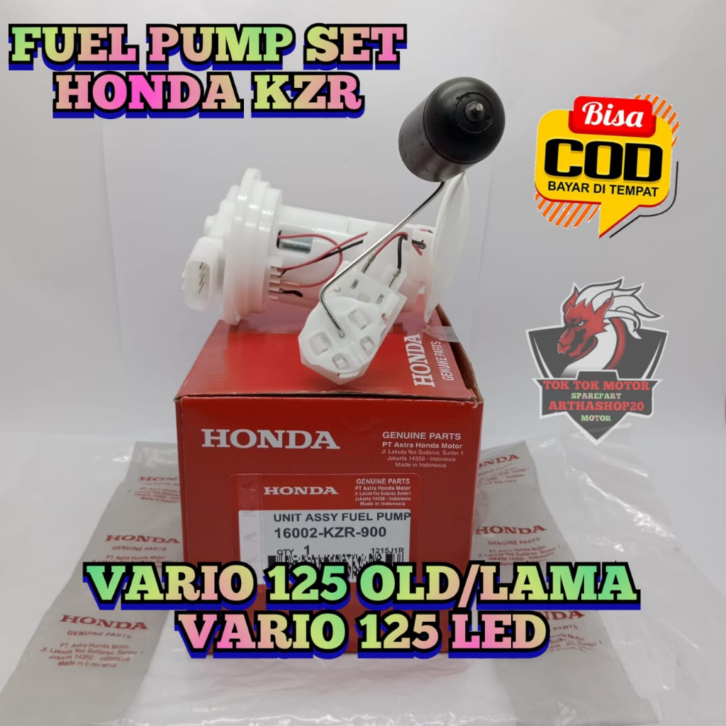 Jual FUEL PUMP ASSY KZR MOTOR HONDA VARIO 125 , VARIO125 OLD / LAMA ...