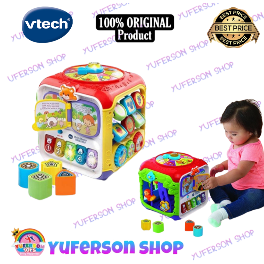 Jual Vtech Sort & Discover Activity Cube™ ORIGINAL | Shopee Indonesia