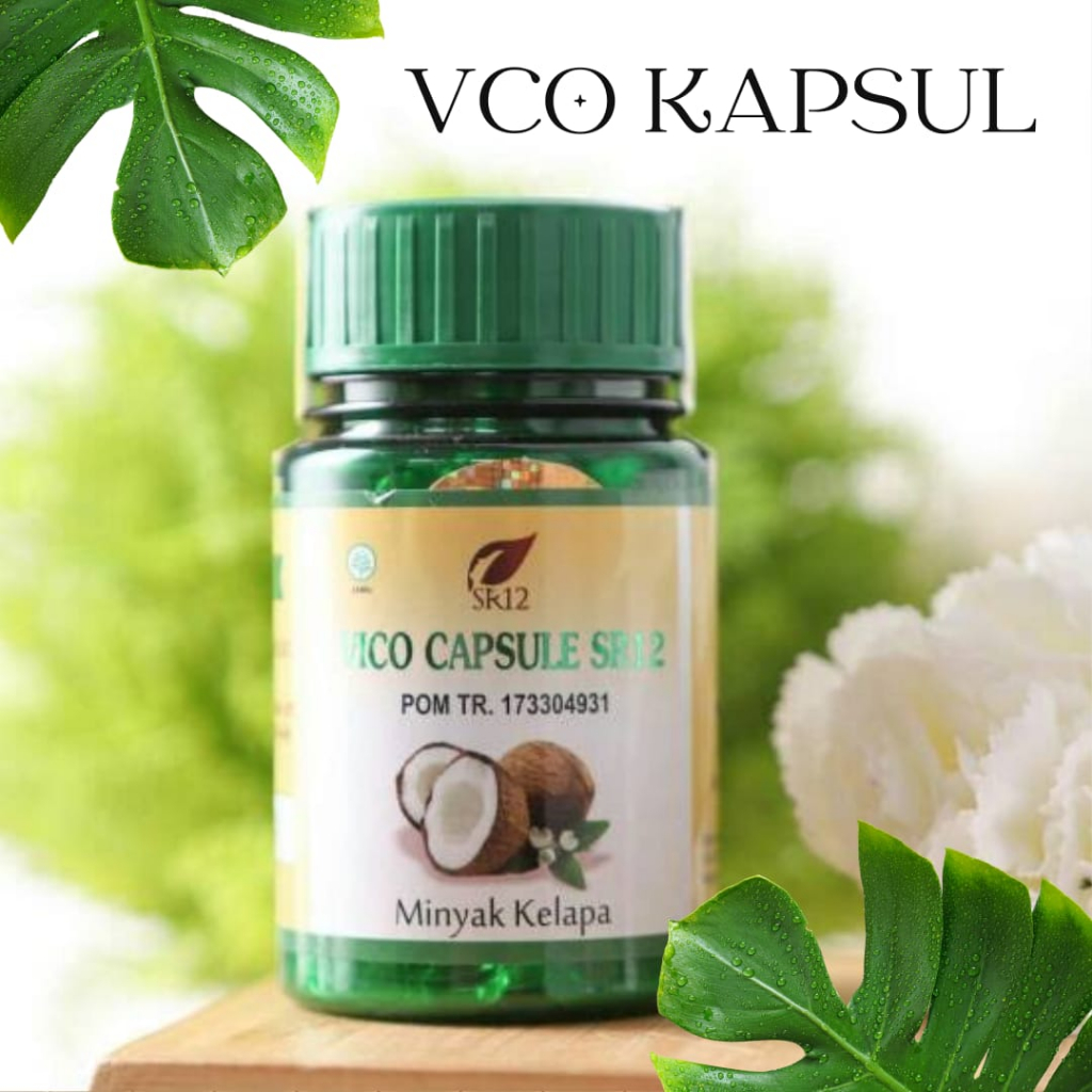 Jual VCO (VIRGIN COCONUT OIL) KAPSUL (ISI 100 KAPSUL) | Shopee Indonesia