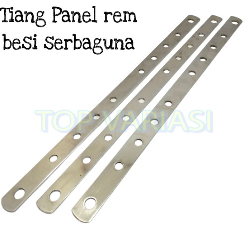 Jual TIANG PANEL REM BESI PLAT BOLONG BESI TEBAL SERBAGUNA | Shopee ...