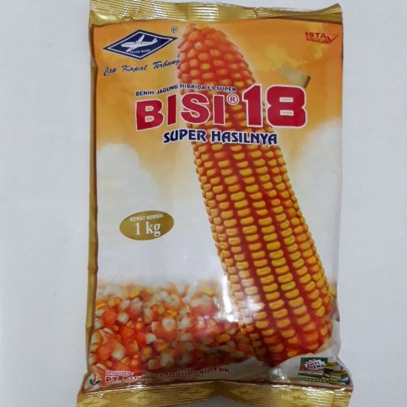Jual Benih Jagung Bisi 18 Ori Hibrida F1 1 Kg Dijamin Ori Hologram