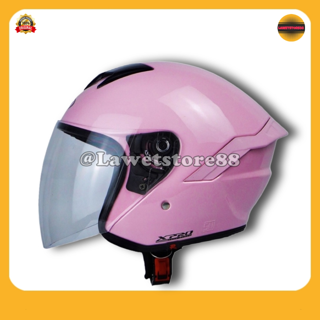 Jual Helm Sepeda Motor Half Face Rsix Xpro Solid Polos Paket Ganteng ...