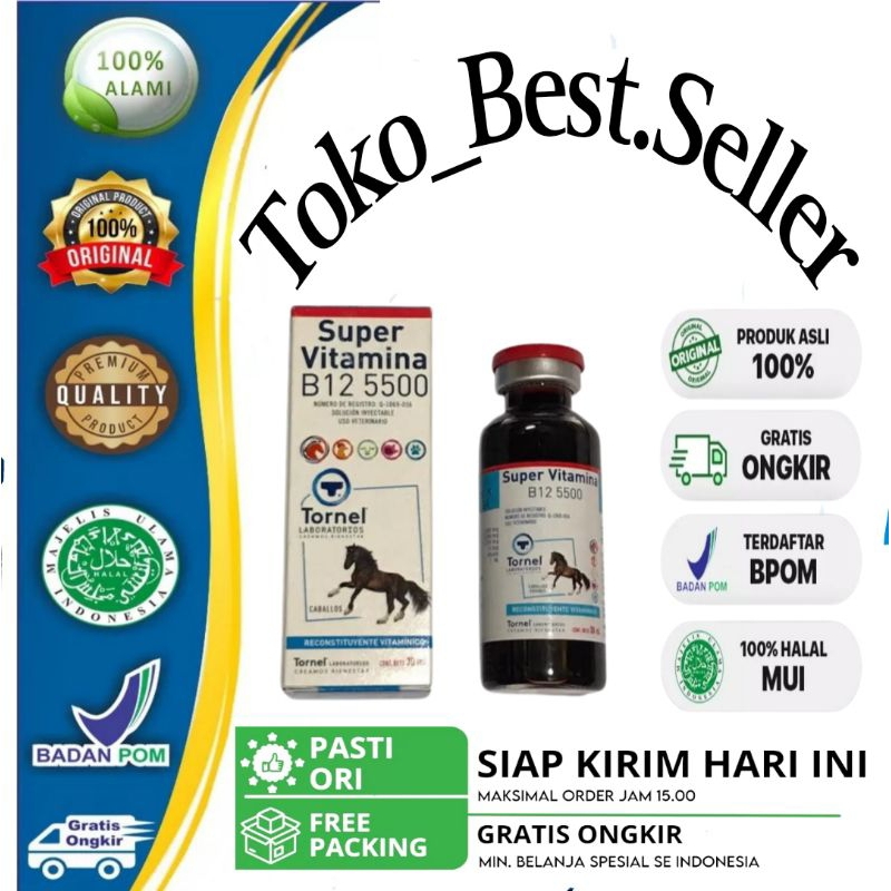Jual SUPER VITAMINA B12 5500, OBAT DOPING AYAM SUPER VITAMINA B12 5500 ...