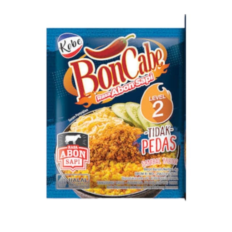 Jual Bon Cabe Rasa Abon Sapi Level 2 Sachet | Shopee Indonesia