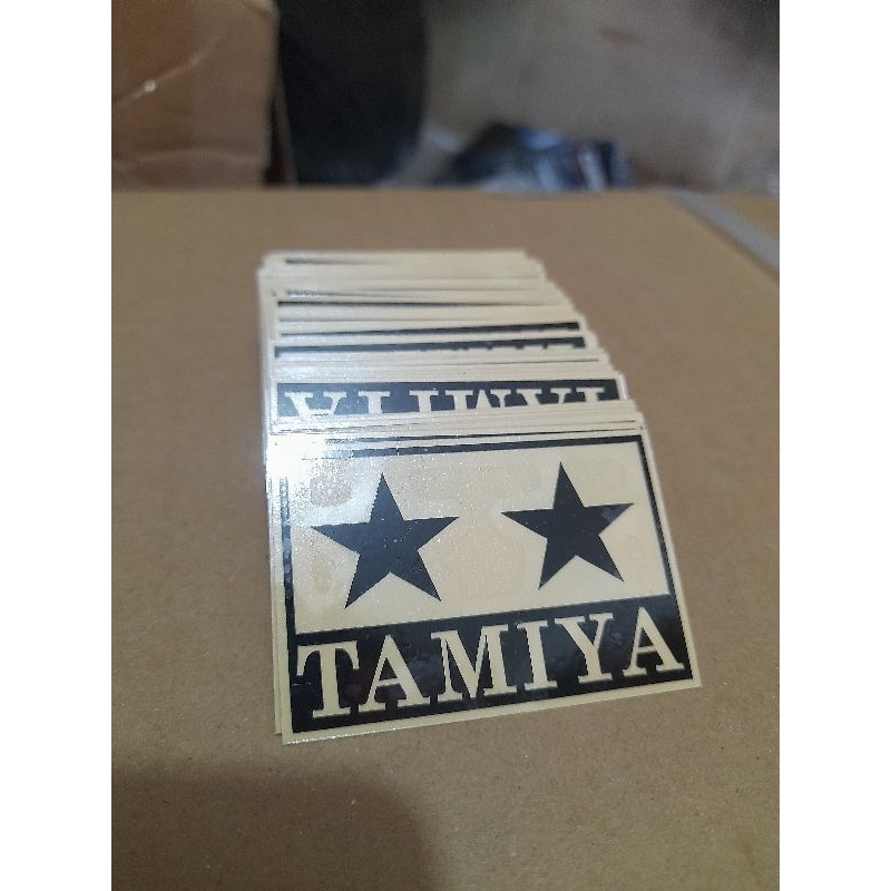 Jual STICKER LOGO TAMIYA MURAH ANTI AIR / STICKER TAMIYA | Shopee Indonesia