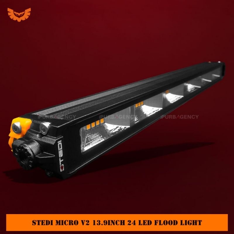 Jual STEDI MICRO V2 13.9INCH 24 LED FLOOD LIGHT (AMBER) | Shopee Indonesia