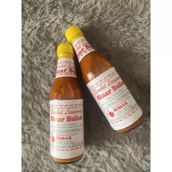 Jual Sambal cap Sinar Bulan Khas Lampung 320gr | Shopee Indonesia