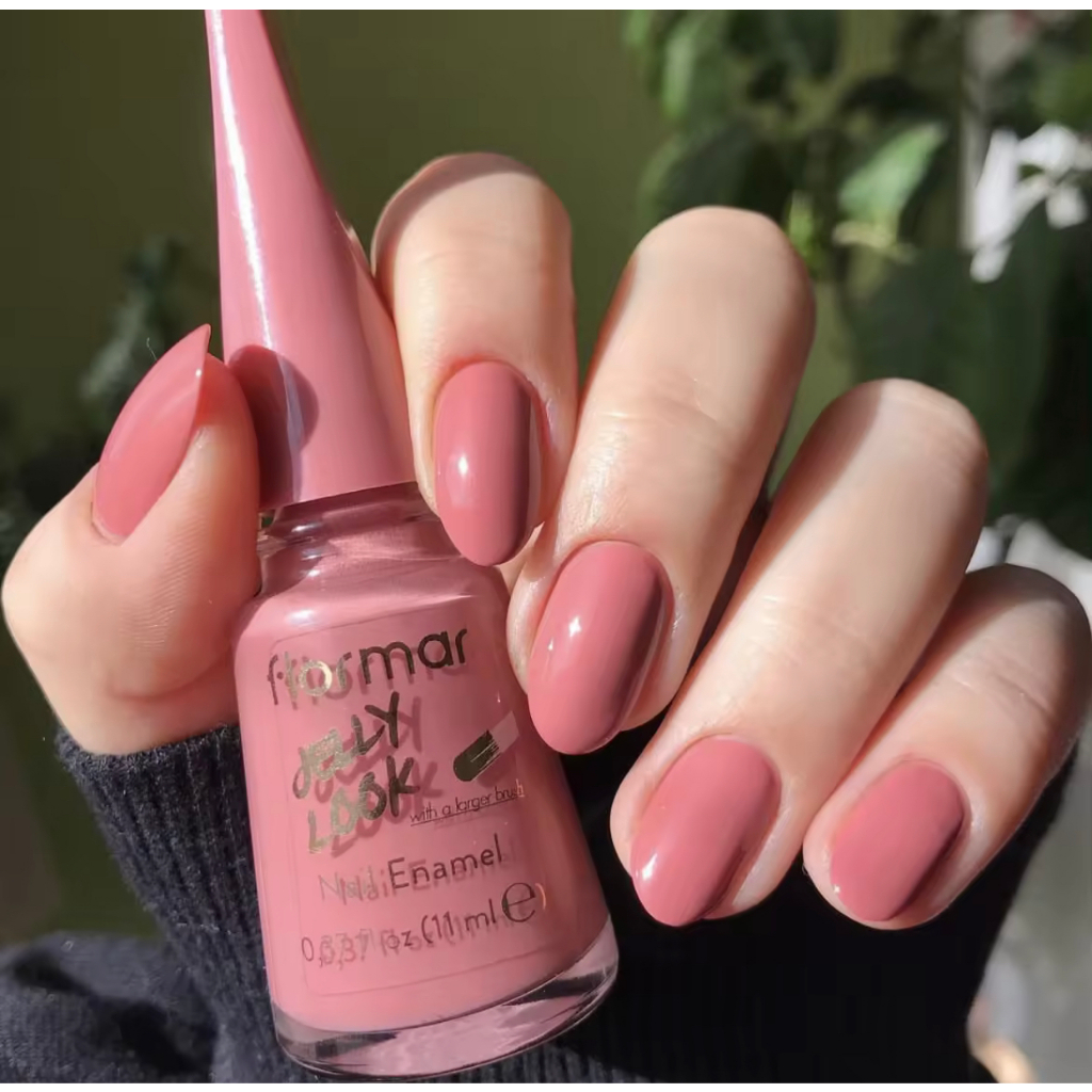 Jual JL53 Drained Rose - Flormar Nail Enamel Jelly Look - Flormar Nail Polish - Cat Kuku Halal ...