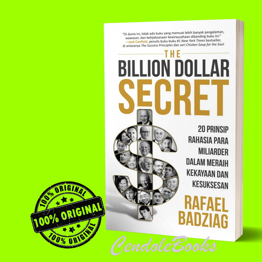 Jual Buku The Billion Dollar Secret Rafael Badziag Shopee Indonesia