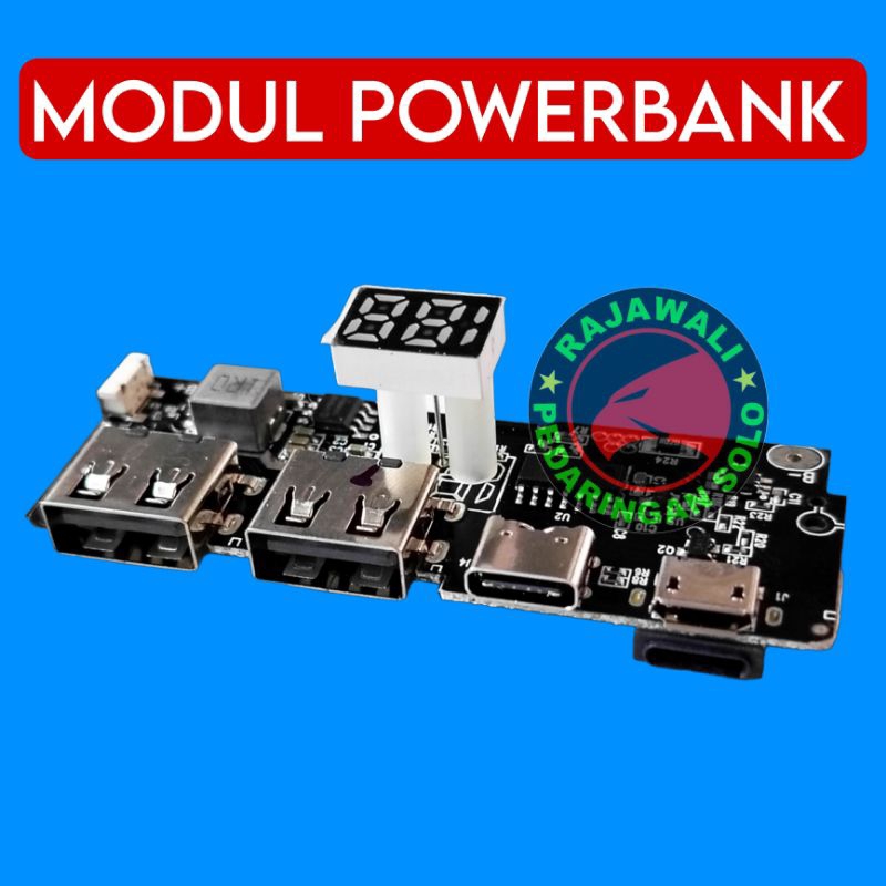 Jual MODUL MESIN POWER BANK 3 INPUT TYPE C MICRO LIGHTING | Shopee ...