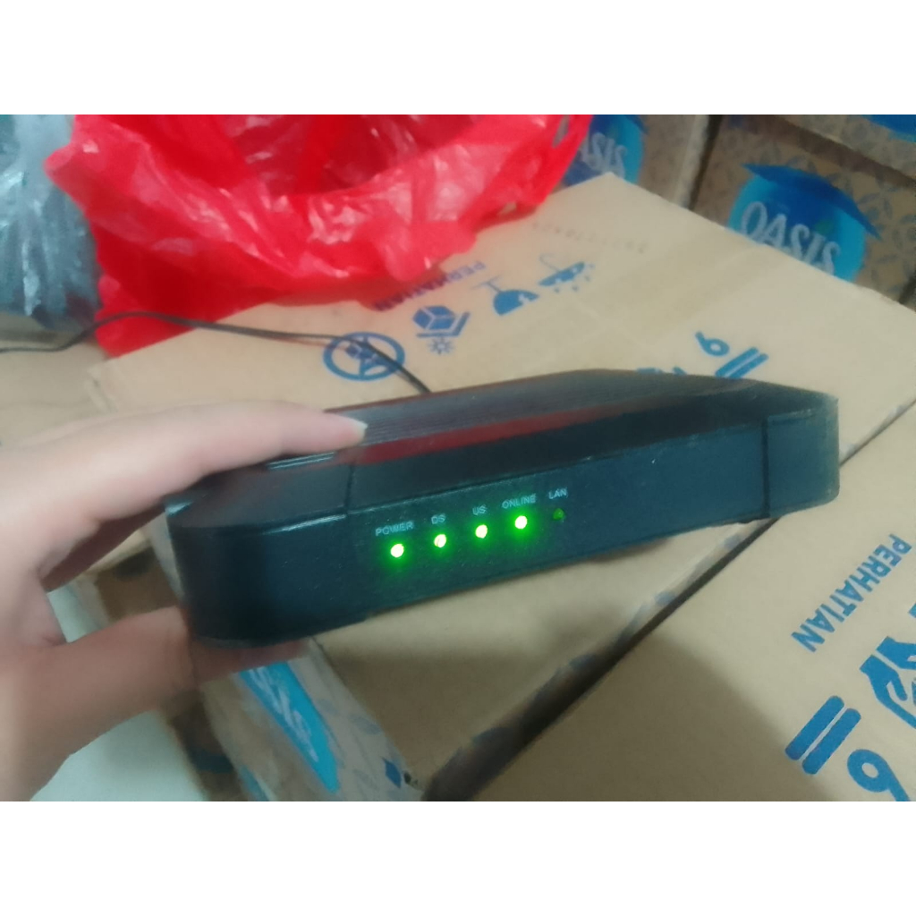 Jual Modem Kabel Skyworth CM-5100 Bekas Bagus Tested + kabel Lan ...