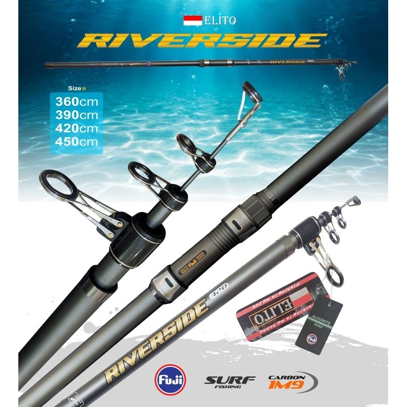 Jual JORAN ELITO SURF RIVER SIDE 360/390/420/450 FUJI ALCONITE | Shopee ...