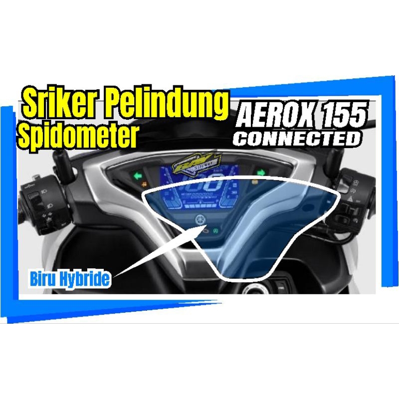 Jual antigores spidometer AEROX 155 CONNECTED / stiker spido aerox new ...