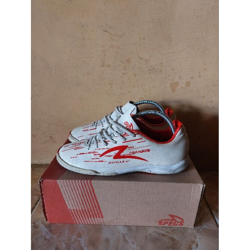 Jual Specs Sepatu Futsal Accelelator Lightspeed Reborn merah putih ...