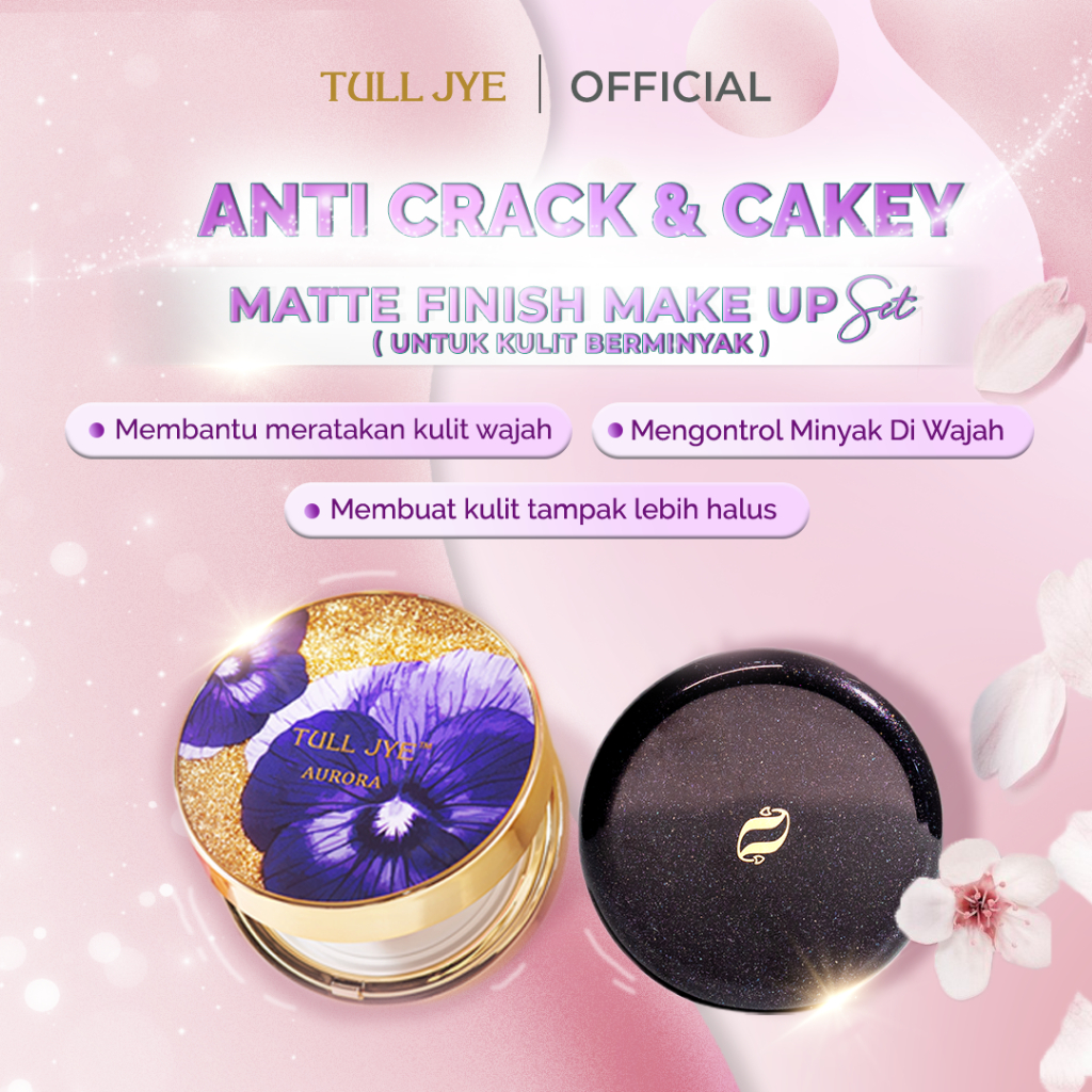Jual Tull Jye Matte Finish Make Up Set | Shopee Indonesia