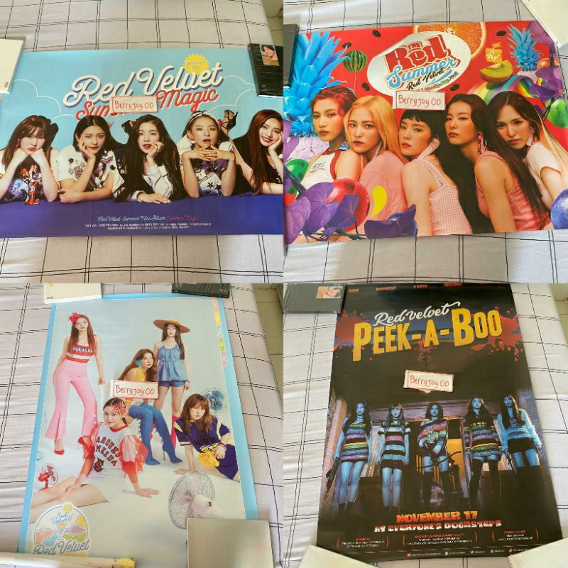 Jual (BATAM ONLY) Official Poster Album Red Velvet - Red Flavor Red ...