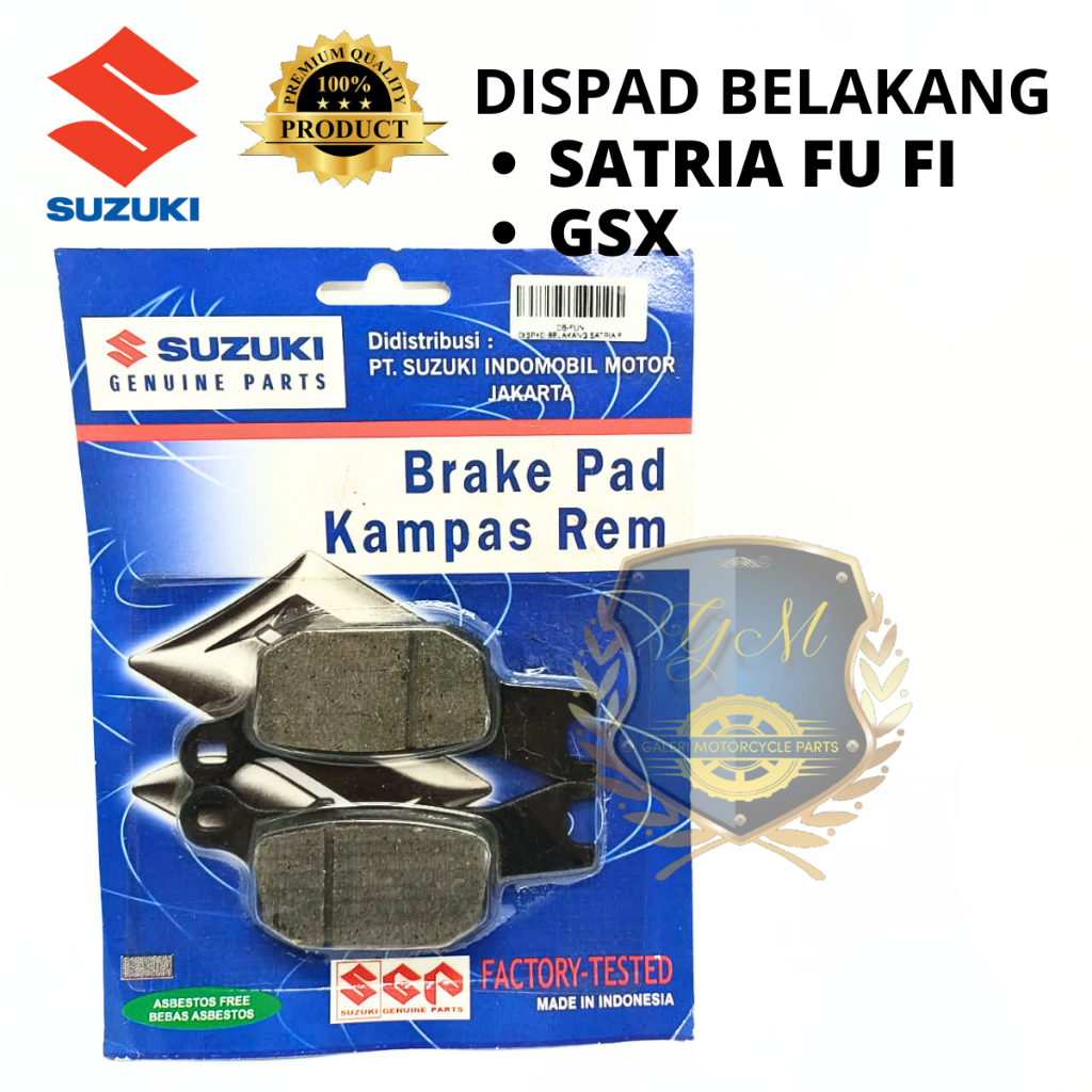 Jual ORIGINAL DISPAD BELAKANG SUZUKI SATRIA FU FI 150 NEW INJEKSI GSX ...