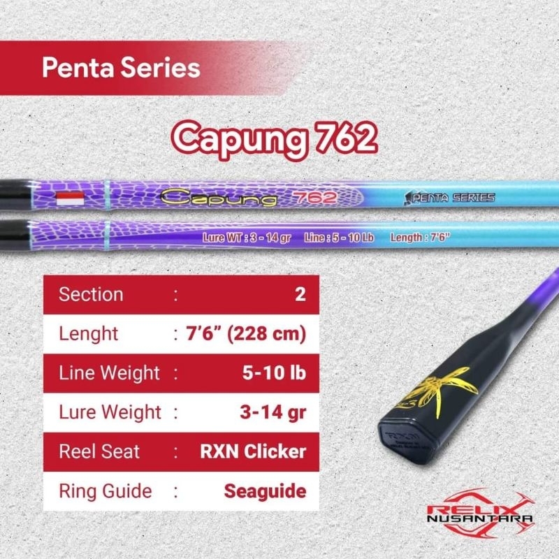 Jual Capung 762 PENTA SERIES | Shopee Indonesia