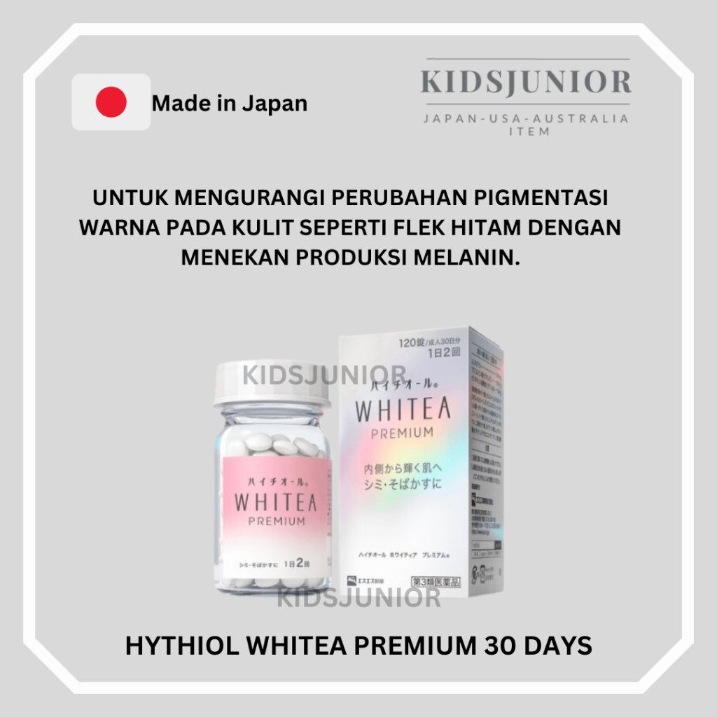 Jual Hythiol Whitea premium obat flek hitam pada kulit original Japan ...