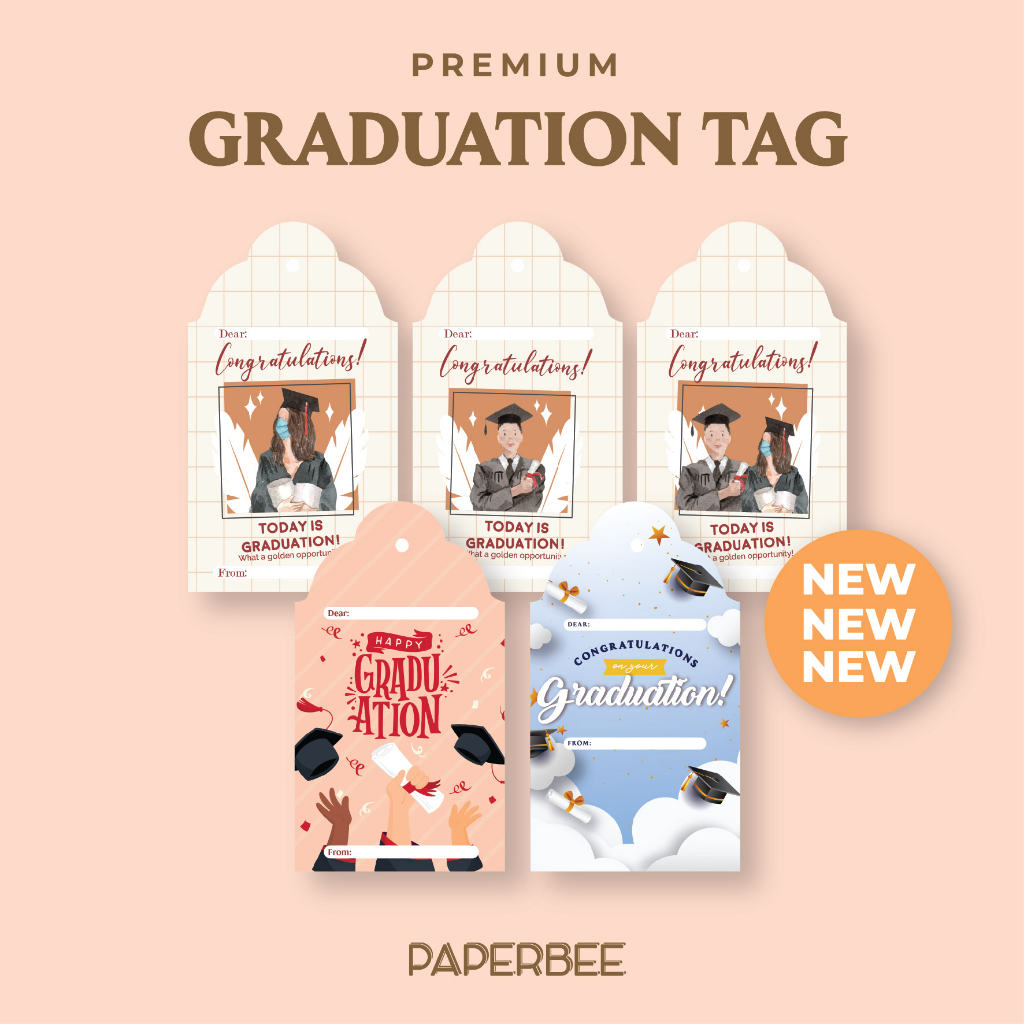 Jual HAND TAG / TAG UCAPAN GRADUATION / GRADUATE / KELULUSAN SEKOLAH ...