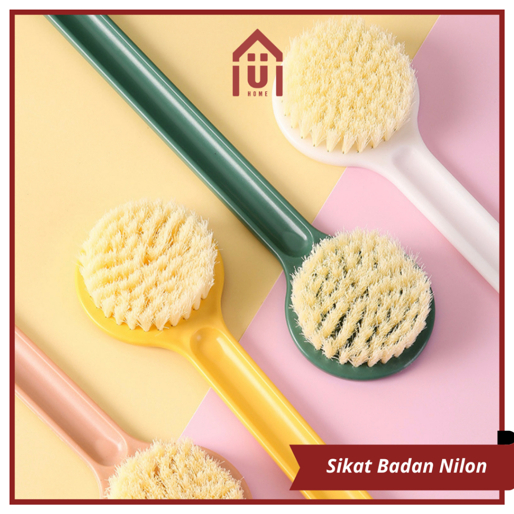 Jual UNISO - SIKAT SATU SISI GAGANG NILON SIKAT PUNGGUNG BADAN MANDI ...