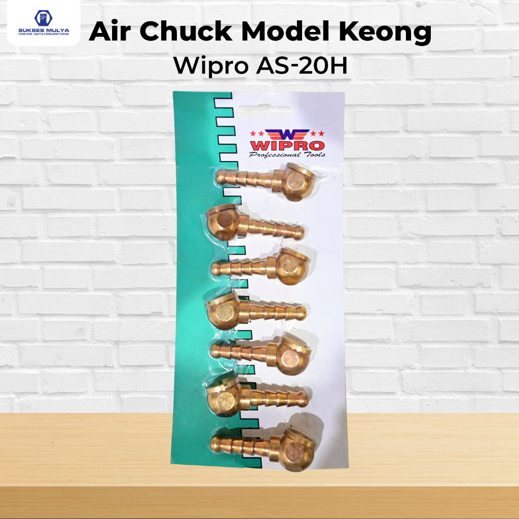 Jual Wipro Air chuck model keong alat isi angin ban bulat tire chuk ...