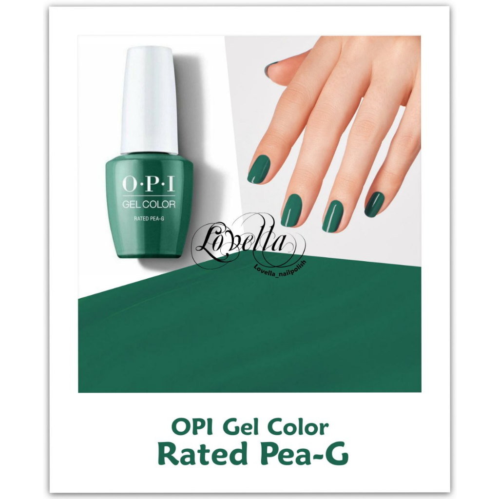 Jual OPI Gel Color Rated Pea-G (OPI ORIGINAL / OPI ASLI / OPI NAIL POLISH) | Shopee Indonesia