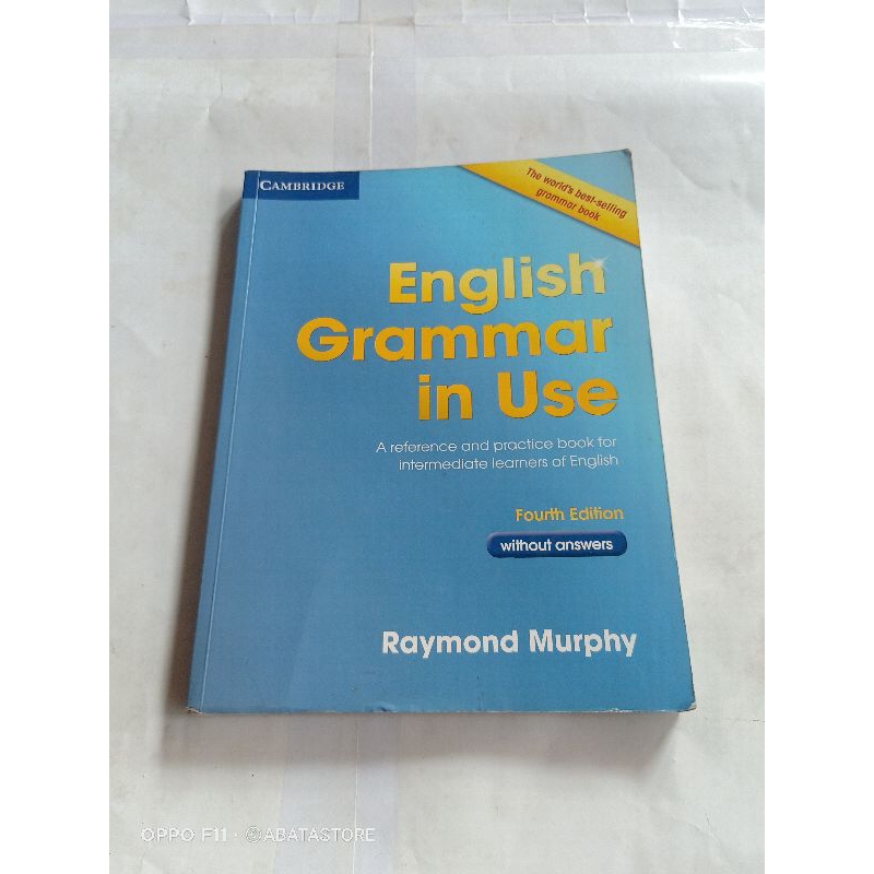 Jual BUKU ENGLISH GRAMMAR IN USE FOURTH EDITION RAYMOND MURPHY | Shopee Indonesia
