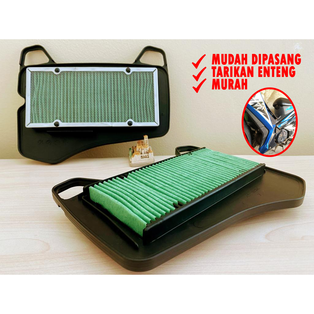 Jual AEGIS Filter Udara for Blade Fi Supra X 125 Fi Revo Fi Revo Fit ...