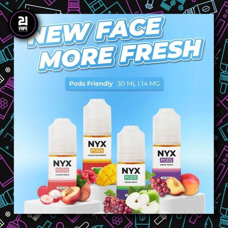 Jual NYX V2 SERIES PODS FRIENDLY NEW | Shopee Indonesia