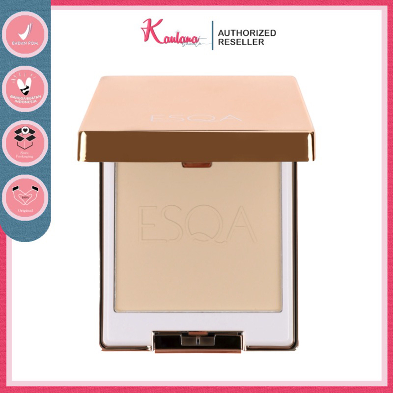 Jual ESQA Flawless Powder Foundation 6.5Gr | Shopee Indonesia