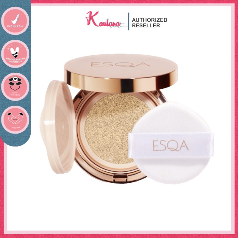 Jual [NEW PACKAGING] ESQA Flawless Cushion Serum SPF 50+ PA+++ | Shopee ...