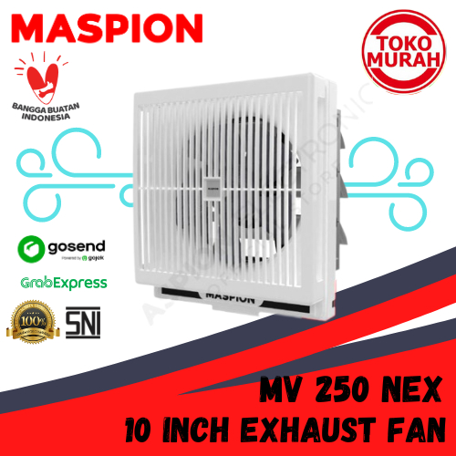 Jual Maspion Exhaust Fan 10 Inch/Kipas Hisap Dinding MASPION MV 250 NEX | Shopee Indonesia