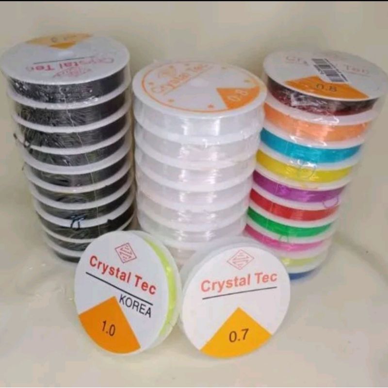 Jual Senar Elastis|Karet Transparan|Karet Accessories|Benang Karet ...