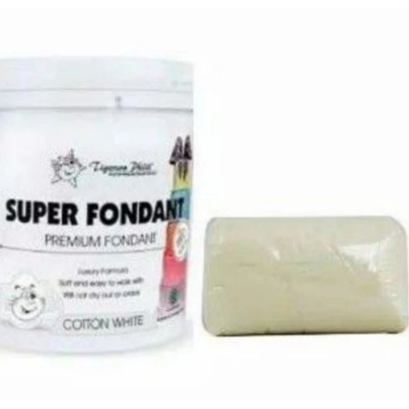 Jual Super Fondant Tigerson Repack 100gr, 250gr, 500gr | Shopee Indonesia
