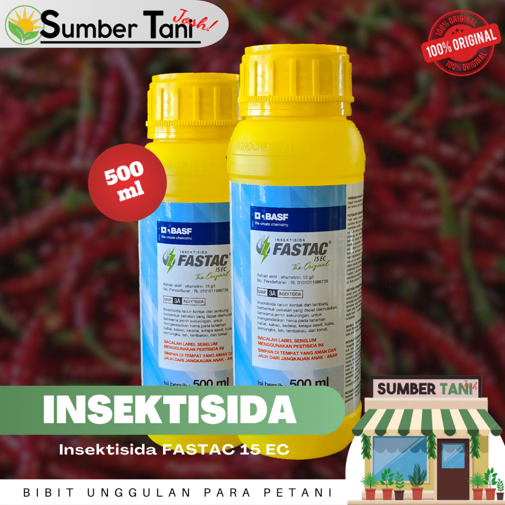 Jual INSEKTISIDA FASTAC 15 EC ISI 500 ML | Shopee Indonesia