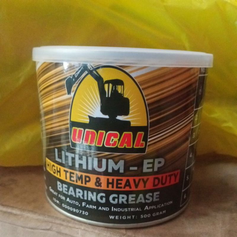 Jual UNICAL STEMPET GEMUK BEARING GREASE LITHIUM - EP HIGH TEMP & HEAVY DUTY 500 GRAM ANTI ...
