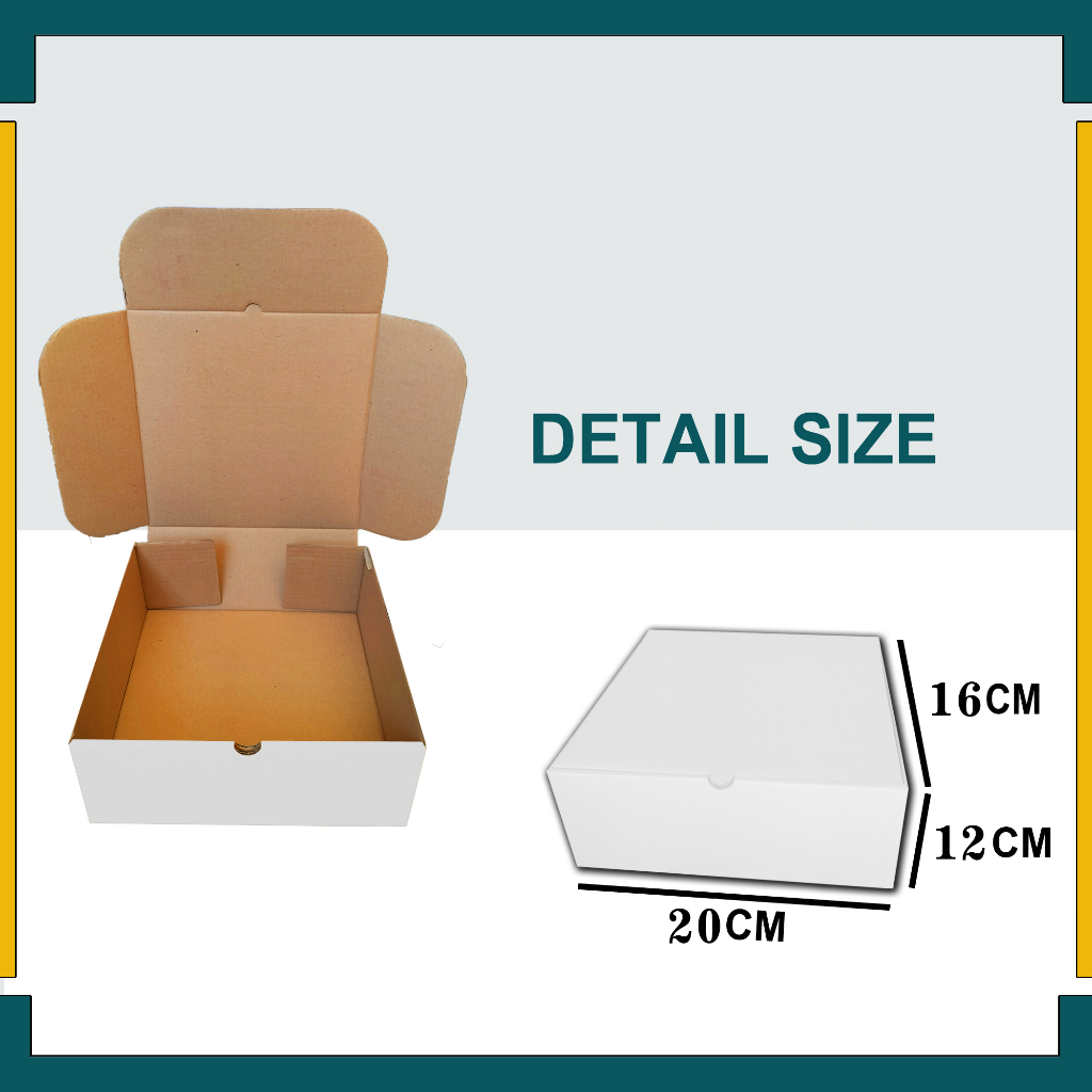 Jual Box 20x16x12 Lipat Depan/Box Hampers | Shopee Indonesia