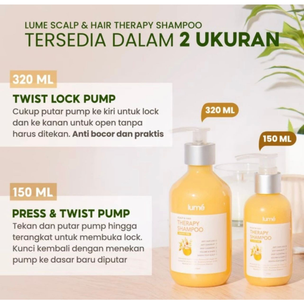 Jual Lume Scalp Hair Therapy Shampoo | Shopee Indonesia