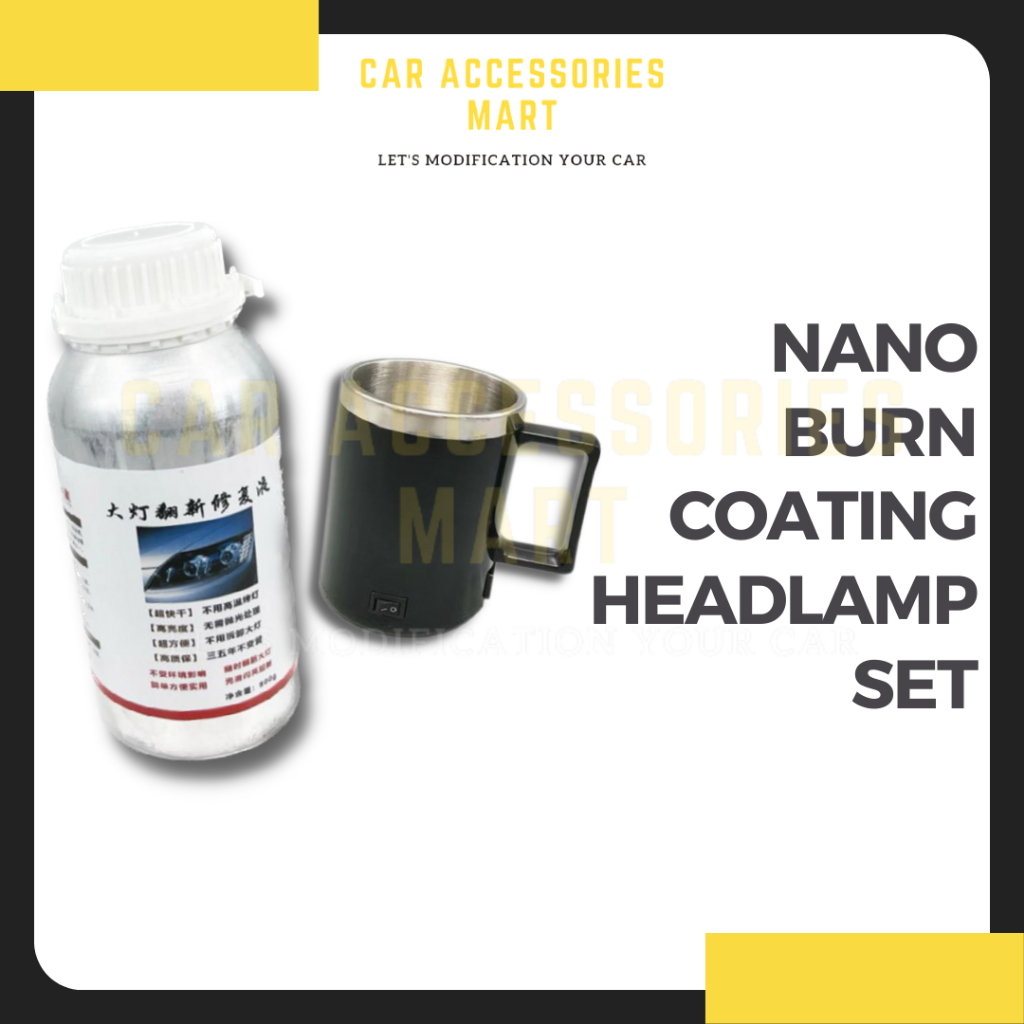 Jual Nano Burn Coating Headlamp Set | Gelas dan Liquid 600ml | Shopee ...