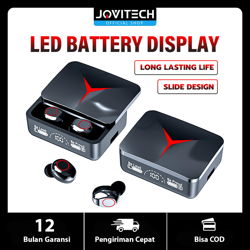 Jual Jovitech TWS M90 Pro Earphone Low Latency Gaming Wireless Bluetooth Headset HIFI Stereo ...