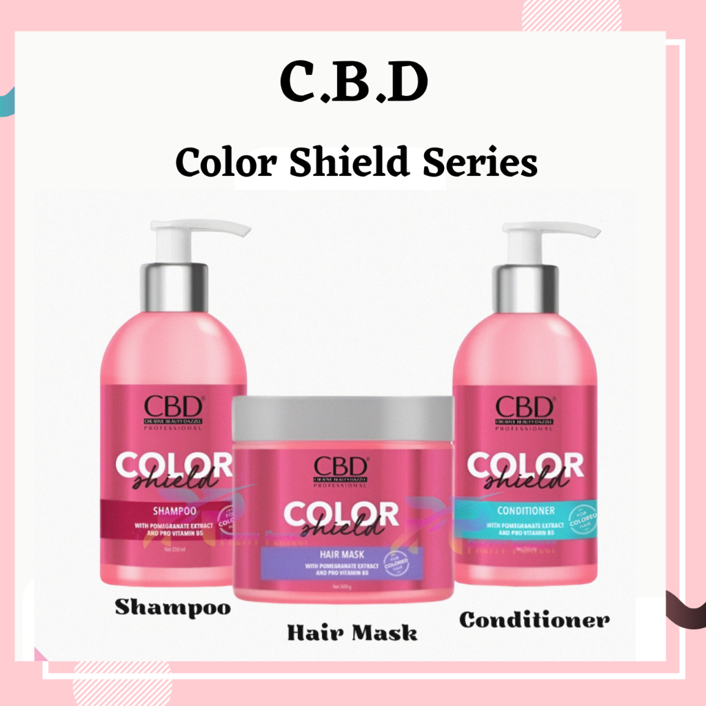 Jual CBD Professional Color Shield Shampoo 250ml | Conditioner 250ml ...